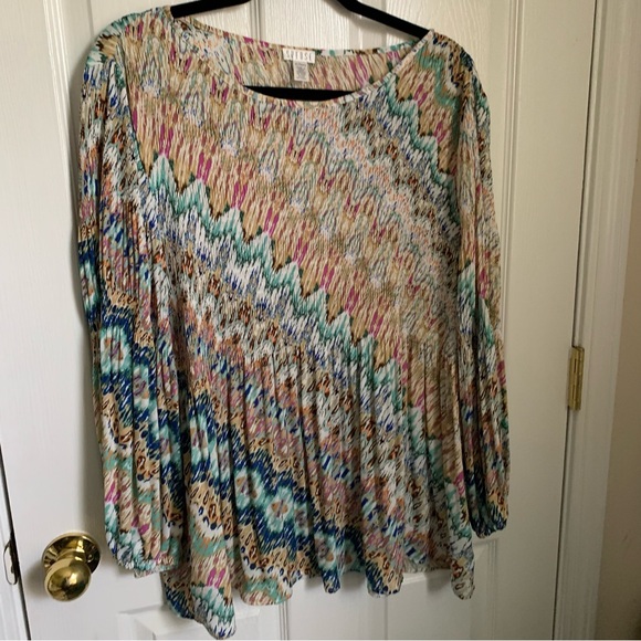 Spense | Tops | Spense Xl Long Sleeve Top | Poshmark